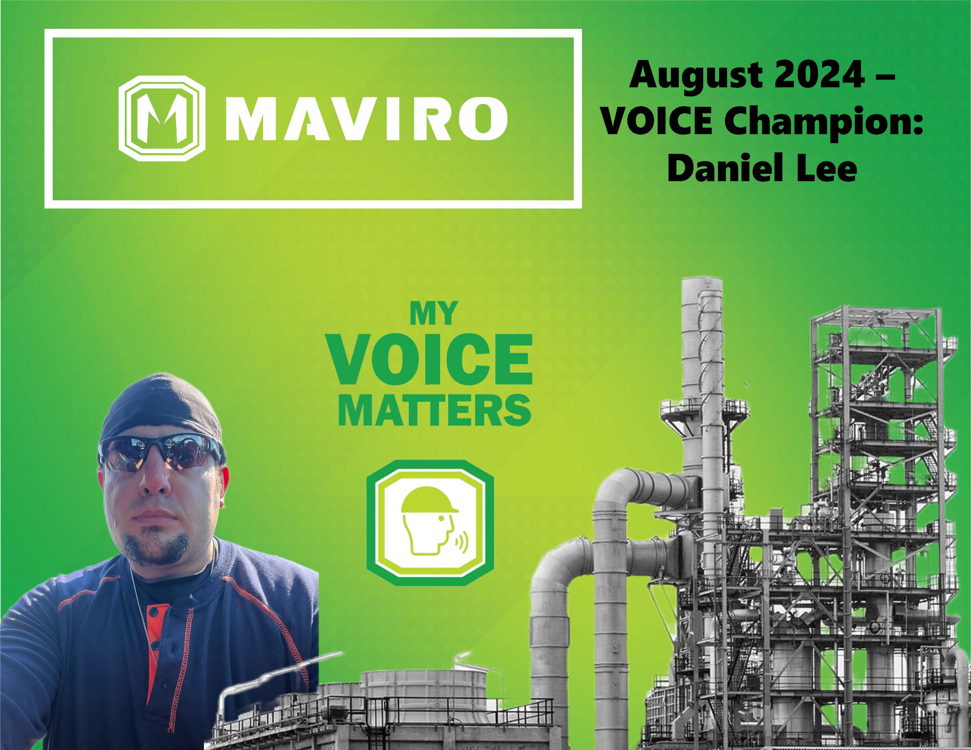 VOICE Champion August 2024
